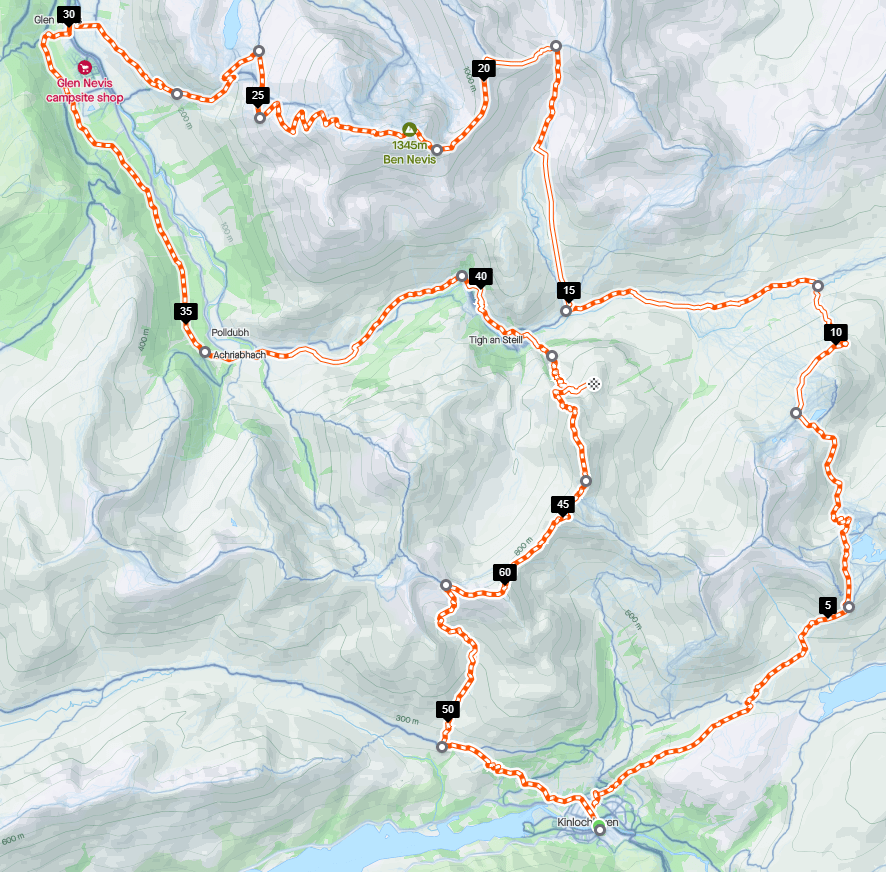 Ben Nevis Ultra 12 week Training Plan